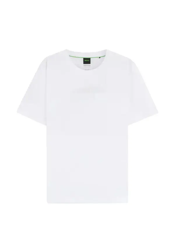 BOSS Car-graphic T-shirt - White