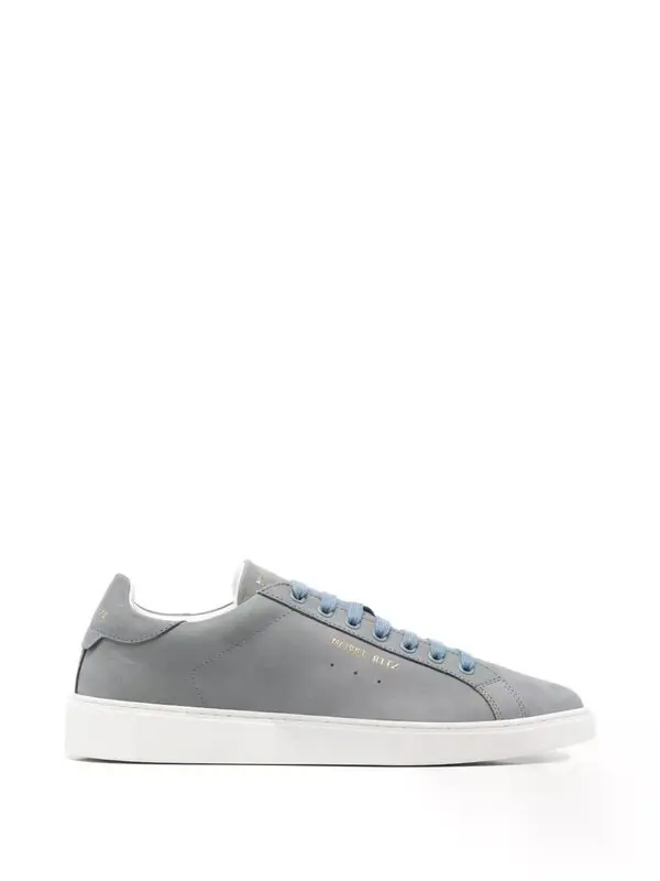 MANUEL RITZ Nubuck Leather Sneakers - Grey