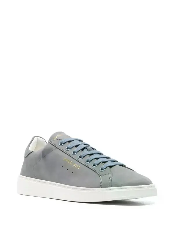 MANUEL RITZ Nubuck Leather Sneakers - Grey