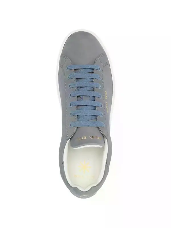 MANUEL RITZ Nubuck Leather Sneakers - Grey