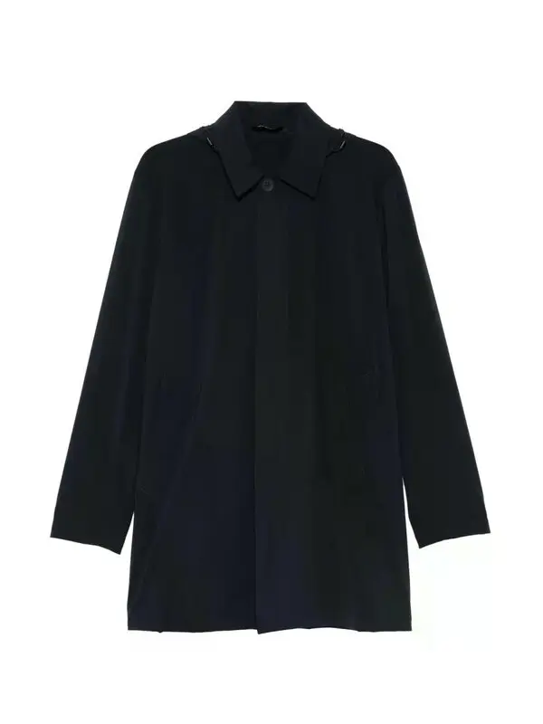 MANUEL RITZ Buttoned Hooded Coat