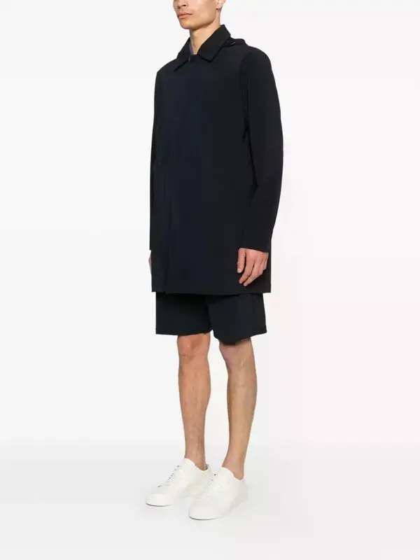 MANUEL RITZ Buttoned Hooded Coat