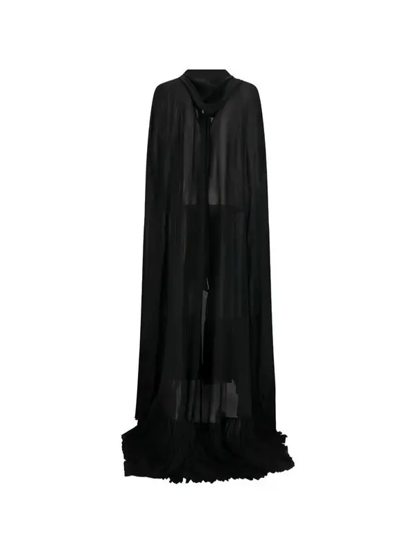 Blumarine Tie-detail Cape