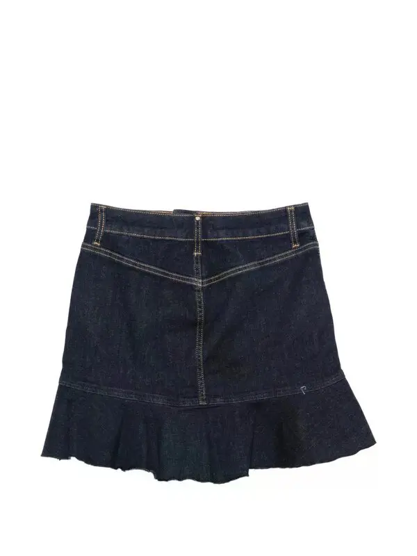 Liu Jo Mini Skirt With Ruffle Trim