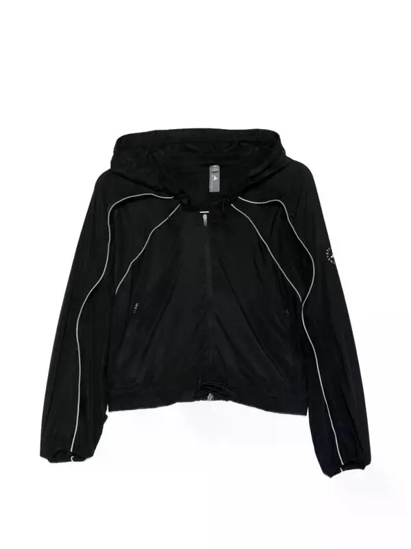 Adidas By Stella McCartney Hooded Panelled Jacket