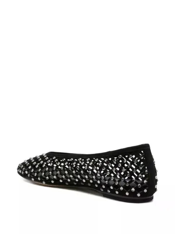 Lola Cruz Embellished Ballet Flats