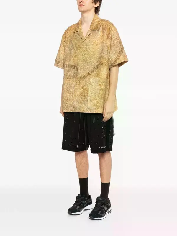 MASTERMIND WORLD Lion-print Shirt