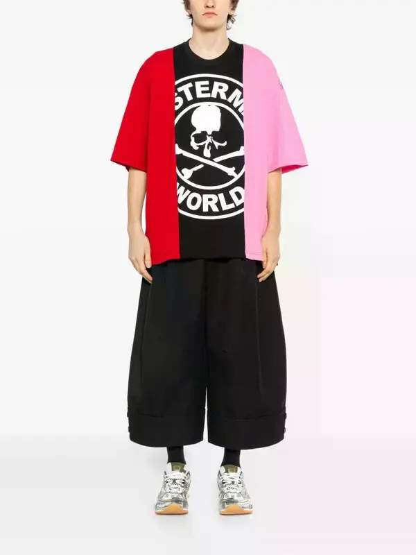 MASTERMIND WORLD Colour-block T-shirt