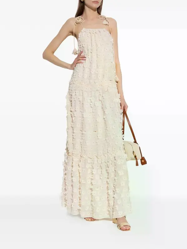 Munthe Floral-detail Maxi Dress