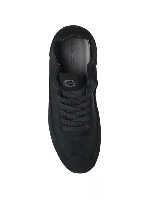 COACH Leather Sneakers - Black