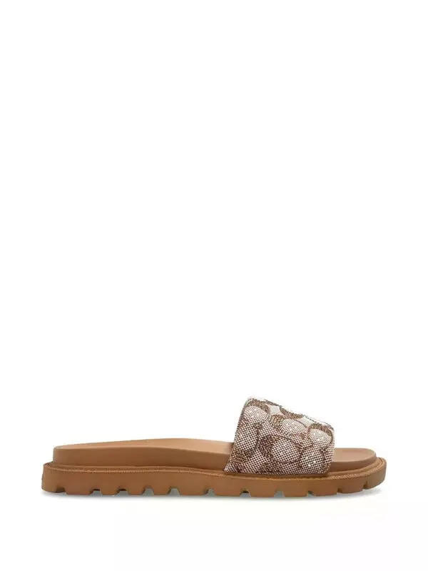 COACH Brynn Crystal-embellishment Slides