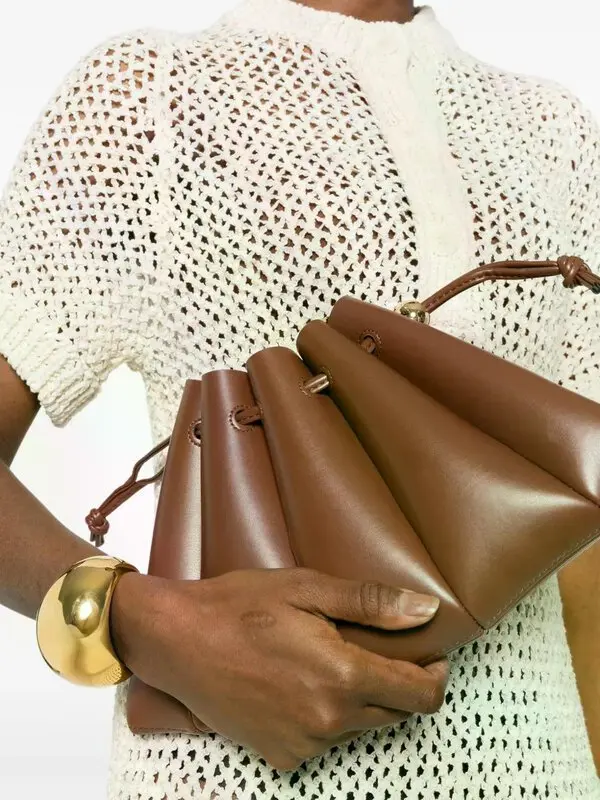 THEMOIRE Dafne Clutch - Brown