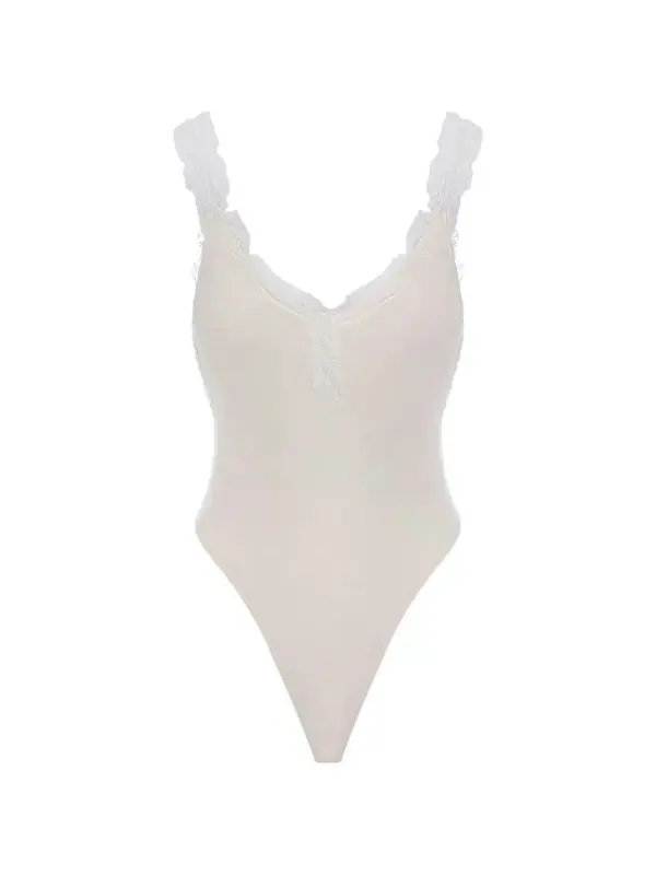 MANURI Isabelle Bodysuit - Neutrals