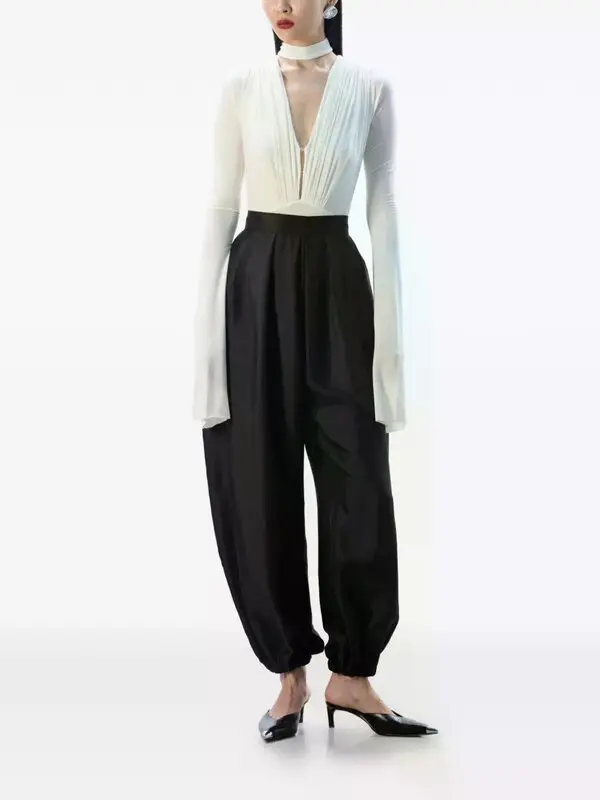 MANURI Suki Long-sleeve Bodysuit - Neutrals