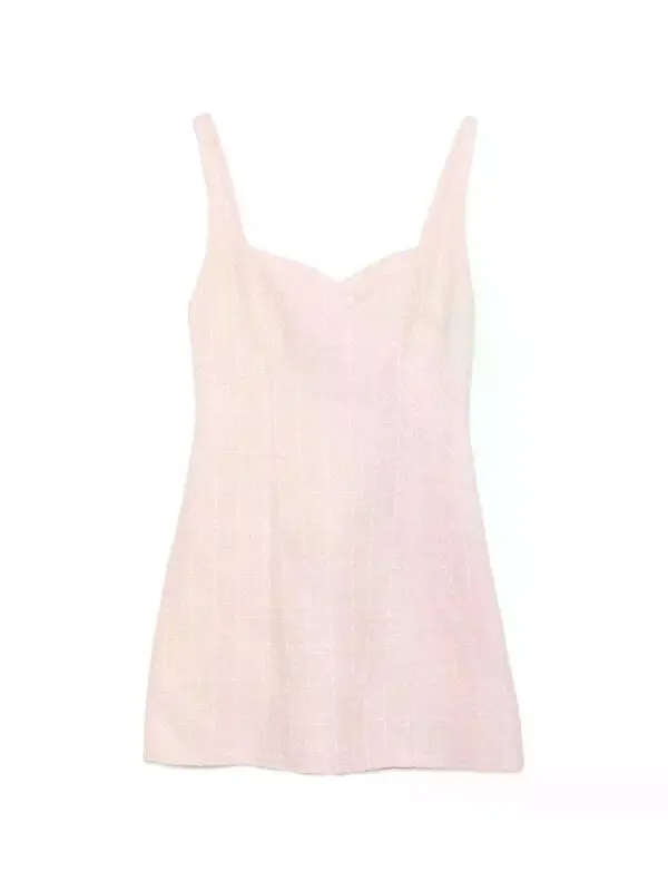 Alice + Olivia Sweetheart-neck Mini Dress