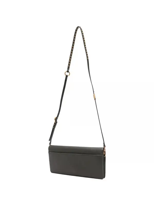 Pinko Love Bag Click Soft Horizontal Medium Crossbody Clutch In Leather