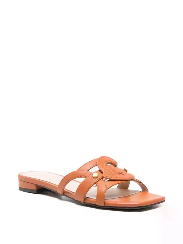 COCCINELLE Logo Detail Sandals