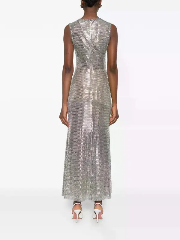SELF-PORTRAIT Sleeveless Maxi Dress