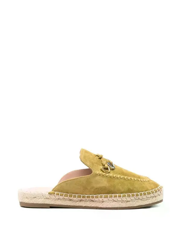 COCCINELLE Suede Espadrilles - Green