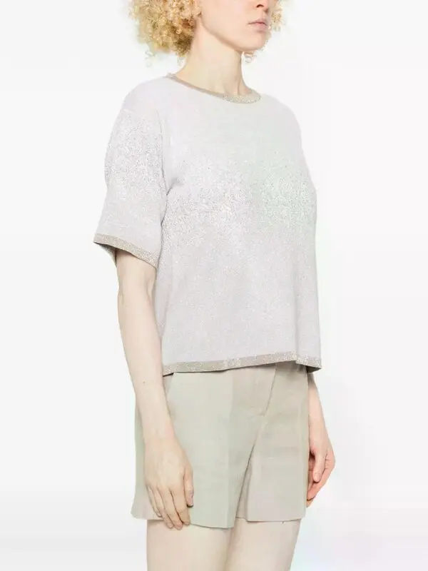 INTRECCI Crew-neck T-shirt