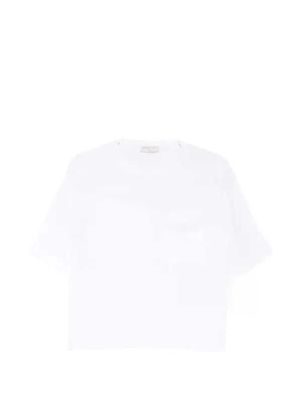INTRECCI Chest-pocket T-shirt - White