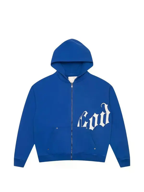 GODSPEED Logo Zip Hoodie - Blue