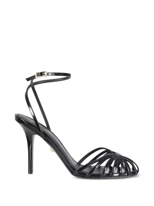 ALEVI MILANO Ally Caged Leather Pumps - Black