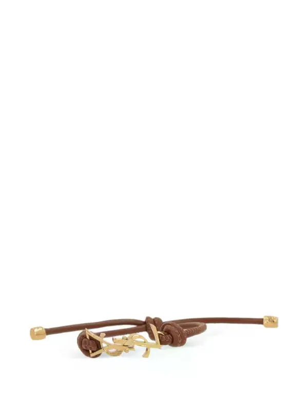 Saint Laurent Cassandre Logo Bracelet - Gold