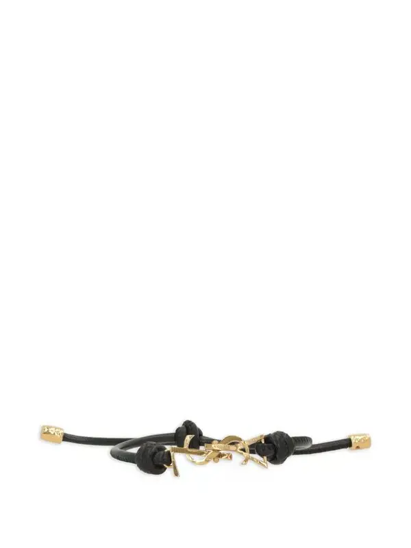 Saint Laurent Cassandre Cord Bracelet - Gold