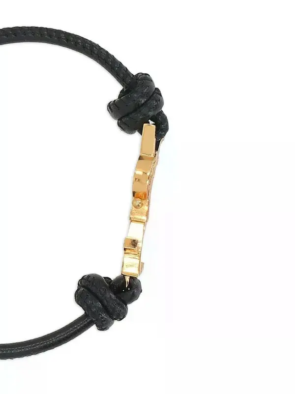 Saint Laurent Cassandre Cord Bracelet - Gold