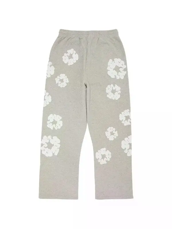 DENIM TEARS Wreath Open-hem Track Pants