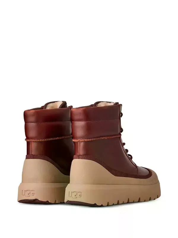 UGG Neumel Lace-up Lug-sole Boots - Brown