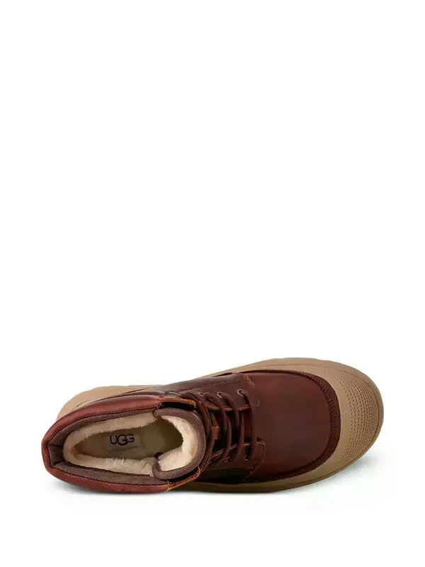 UGG Neumel Lace-up Lug-sole Boots - Brown