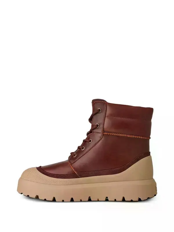 UGG Neumel Lace-up Lug-sole Boots - Brown