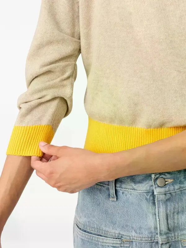 Axel Arigato Rina Crew-neck Sweater - Neutrals
