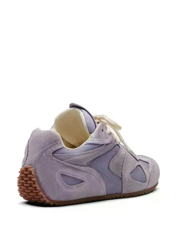 Axel Arigato Slow Suede-panel Sneakers - Purple