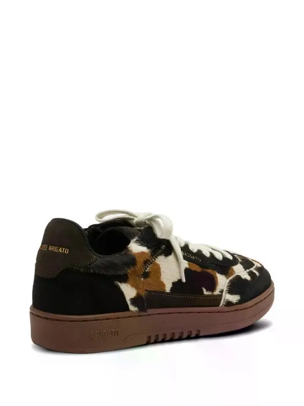 Axel Arigato Dice T-toe Animal-pattern Sneakers - Black