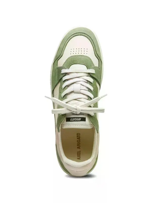 Axel Arigato Perforated Dice Lo Sneakers - Green