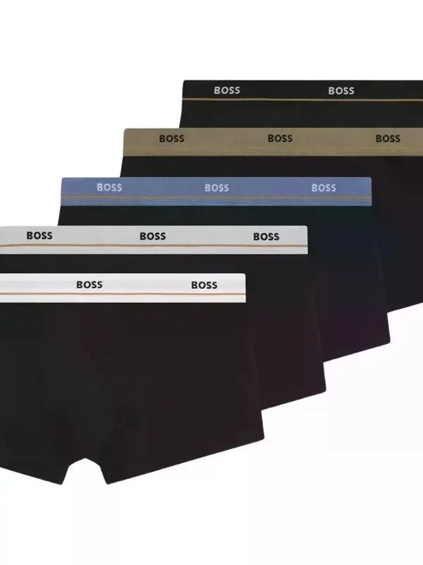 BOSS Logo-waistband - Black