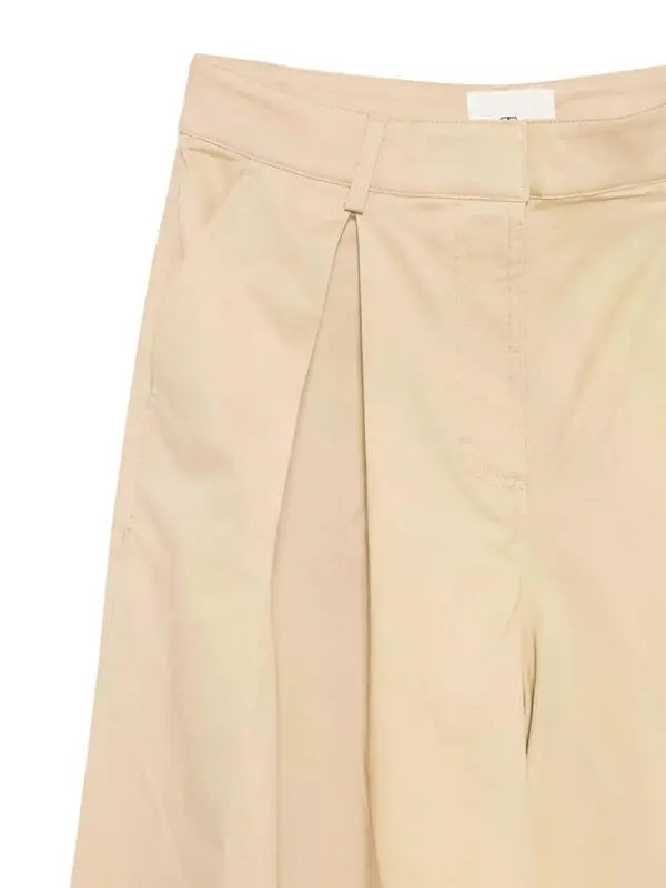 THE GARMENT Avelino Pleated Trousers - Neutrals