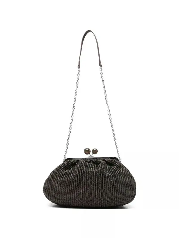 Max Mara Woven Clutch Bag