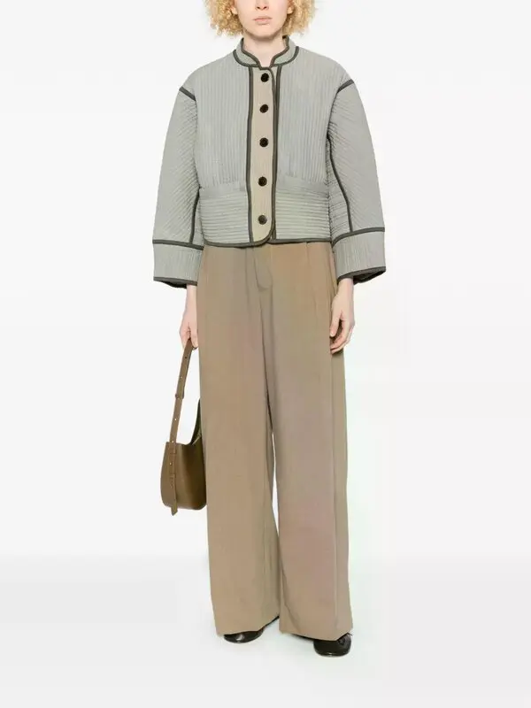 THESTROY Pleated Trousers
