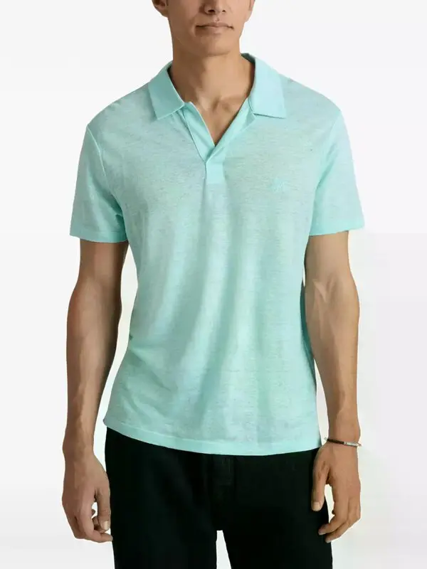 Vilebrequin Embroidered Polo Shirt - Blue