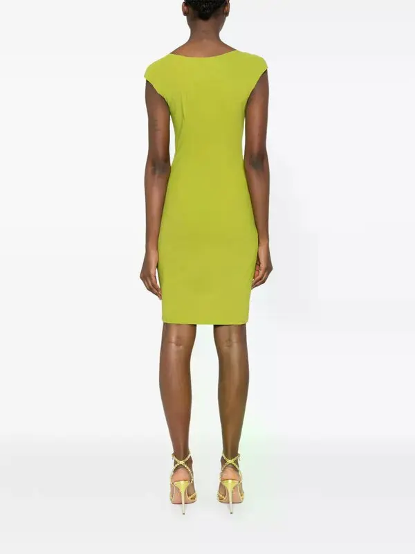 Patrizia Pepe Seam Detail Dress - Green
