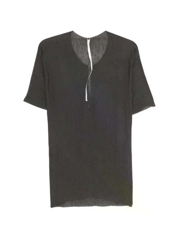 LABEL UNDER CONSTRUCTION Crew-neck T-shirt - Grey