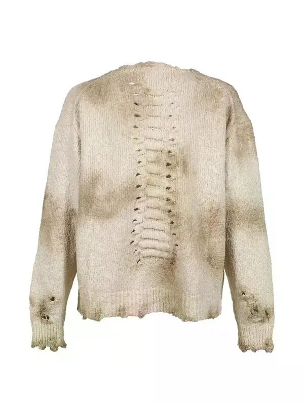 DOUBLET Distressed-effect Sweater