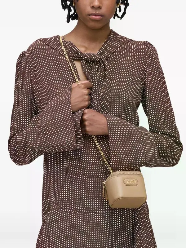 Marc Jacobs Mini Logo Chain Leather Bag