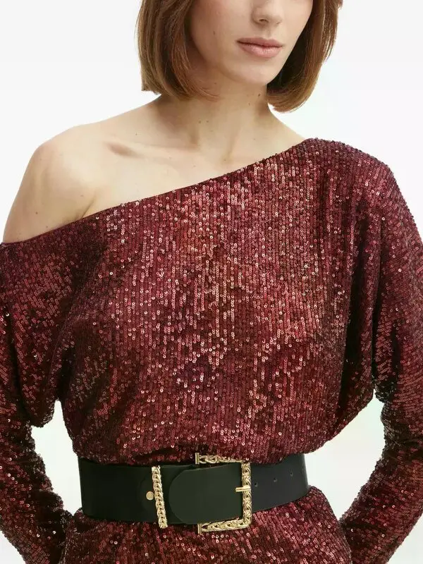guess red sequin dress Guess Womens Red Sequins Mini Cocktail Dress Size Small