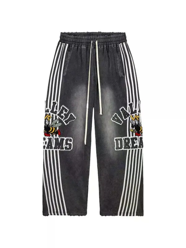 VALE FOREVER Anthem Black/mono Track Pants - Grey