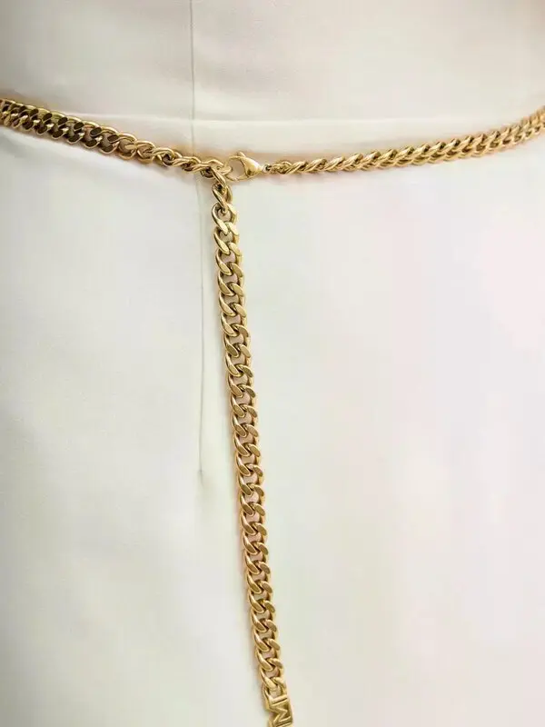 Guess Chain-belt Midi Dress